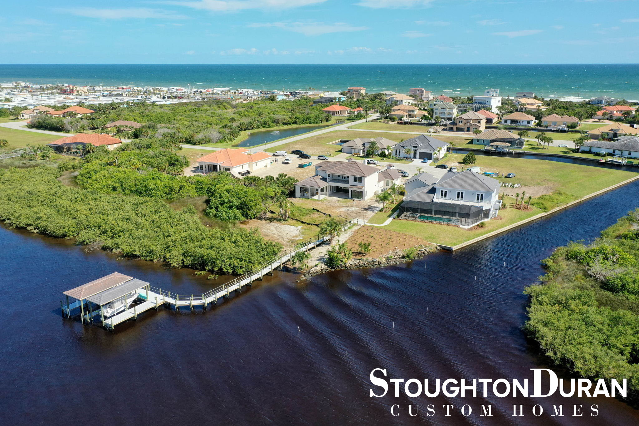 Custom Home on the Intracoastal Waterway in Flagler Beach - Stoughton ...