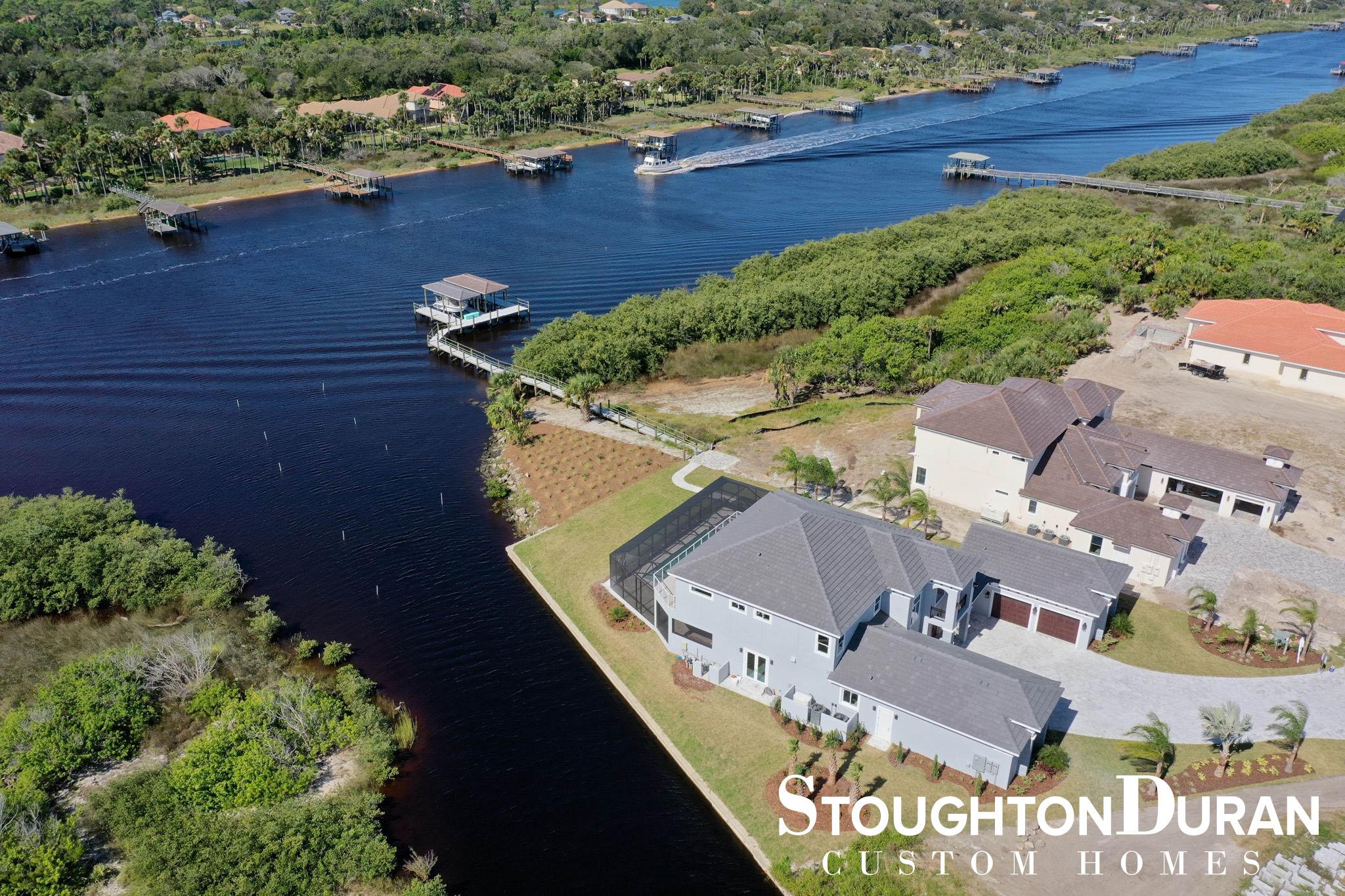 Custom Home on the Intracoastal Waterway in Flagler Beach - Stoughton ...